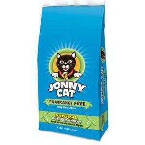 jonny cat fragrance free cat litter bag, 10-pound