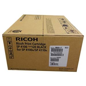 Ricoh 406997 Type 120 Black Toner for SP 4100N, 4100N-KP, 4100SF, 4110N, 4110N-KP, 4110SF, 4210N, 4310N