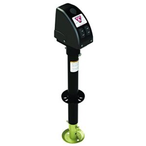 bulldog 500187 black a-frame jack with powered drive, 3,500 lbs.