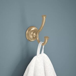 DELTA Cassidy-Towel Hook, Champagne Bronze, Bathroom Accessories, 79735-CZ 4.250;L x 2.650W x 6.125H Inches