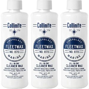 collinite no. 870 fleetwax cleaner-wax, 16 fl oz - 3 pack