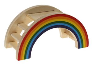 rainbow play bridge - hamster & small animal toy