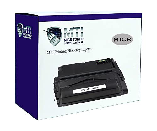 MICR Toner International Compatible MICR Toner Cartridge Replacement for HP Q1338A Q5942A HP LaserJet 4200 4240 4250 4350 Printers