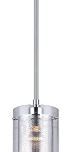 Canarm IST184B01CH10 Rohe 1-Light Pendant, Chrome