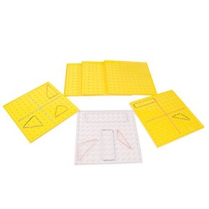 Single-Sided 11 x 11 Pin Geoboard Classroom Basics Kit