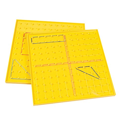 Single-Sided 11 x 11 Pin Geoboard Classroom Basics Kit