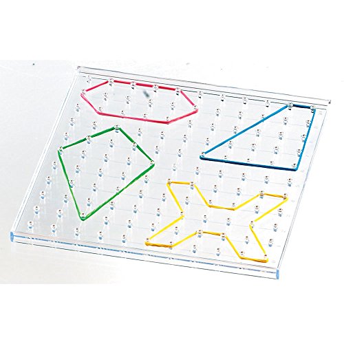 Single-Sided 11 x 11 Pin Geoboard Classroom Basics Kit