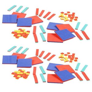 hand2mind foam algebra tiles class set, algebra manipulatives, algebra tiles x and y, linear algebra, algebra tools, tiles learning, algebraic tiles, algebra classroom (set of 30)