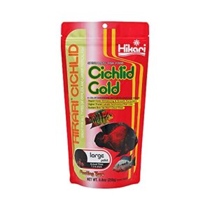 cichlid gold fish food large pellet floating type 8.8 oz (250g)