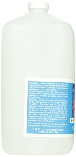 ESV Aquatics B-Ionic Magnesium for Coral Reef Salt Water Aquariums, 1 Gallon