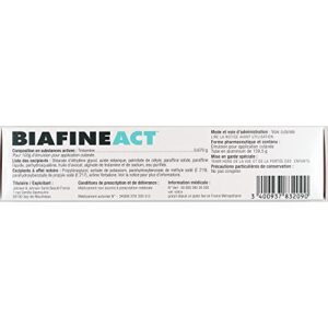 Biafine ACT Emulsion for Topical Application 139.5gr