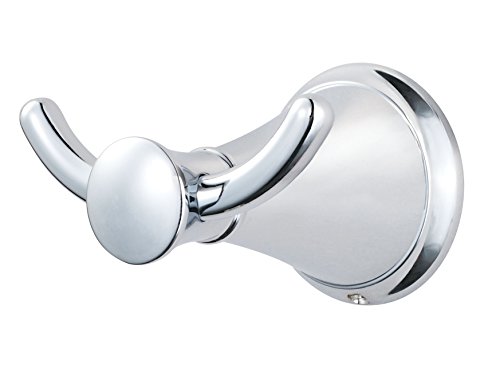 Price Pfister BRH-GL1C Saxton Double Post Robe Hook, Polished Chrome