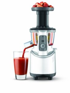 breville bjs600xl fountain crush masticating slow juicer