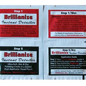 Brillianize Instant Detailer 50 Count Bulk Pack