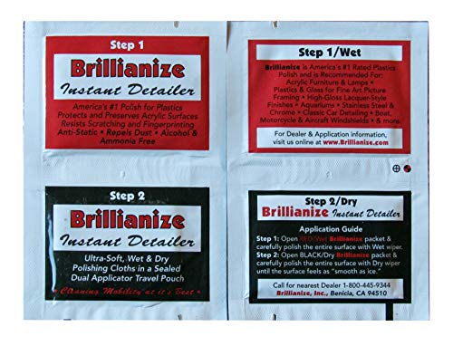 Brillianize Instant Detailer 50 Count Bulk Pack