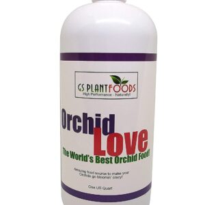 Orchid Love- The World's Greatest Orchid Food!(Net 32 fl oz. concentrate: yields 16 to 32 gallons)