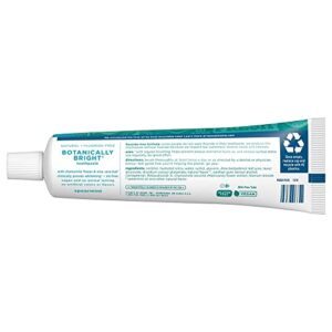 Tom's of Maine, Botanically Bright SLS and Fluoride-Free Toothpaste - Spearmint, 4.7 Ounce