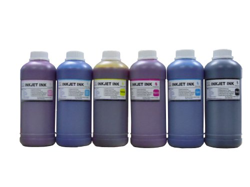 6X500ML Ink Refill for CIS/CISS or refillable cartridges Using T079 79 99 48 Epson Stylus Artisan 1430,830 837 Stylus Photo 1400 Printer.