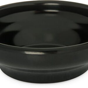 Carlisle FoodService Products 087503 Melamine Salsa Dish, 5 oz. Capacity, Black (Case of 48)