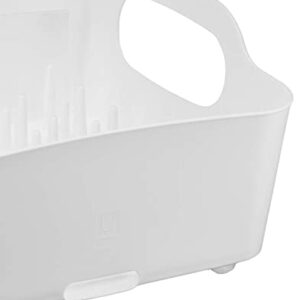 tub dish rack white