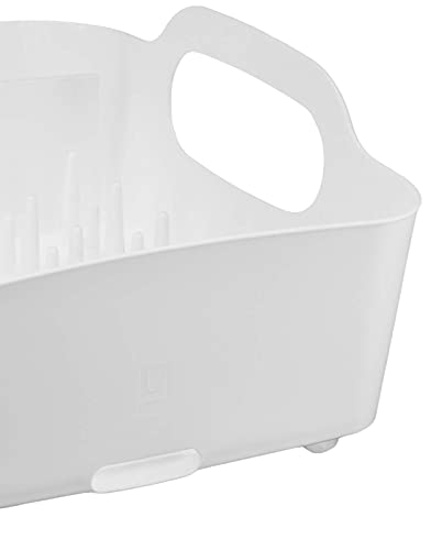 tub dish rack white