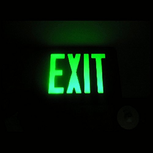 eTopLighting LED Exit Sign Emergency Light Lighting Emergency LED Light/Battery Back-up/Green Letter, AGG898