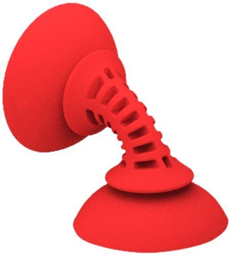 STKR Concepts Simple Sucker - Flexible Smartphone Mount - Red