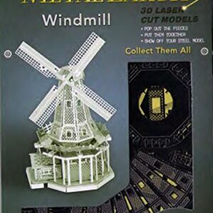 Metal Earth Windmill 3D Metal Model Kit Fascinations