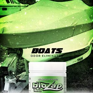 BioZap Air Purifier & Deodorizer 2-Pack | Pharmaceutical-Grade Australian Tea-Tree Oil | Naturally Cleans Odors | Basements, Crawlspaces, Boats, Gyms & More | Natural Scent