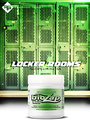 BioZap Air Purifier & Deodorizer 2-Pack | Pharmaceutical-Grade Australian Tea-Tree Oil | Naturally Cleans Odors | Basements, Crawlspaces, Boats, Gyms & More | Natural Scent