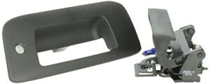 bolt 5922987 original factory tailgate handle for silverado & sierra lock cylinder, black