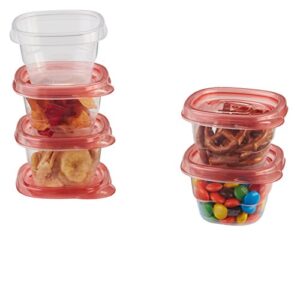 Rubbermaid - Mini Food Storage Containers, (0.5 Cup), (6 Pack)