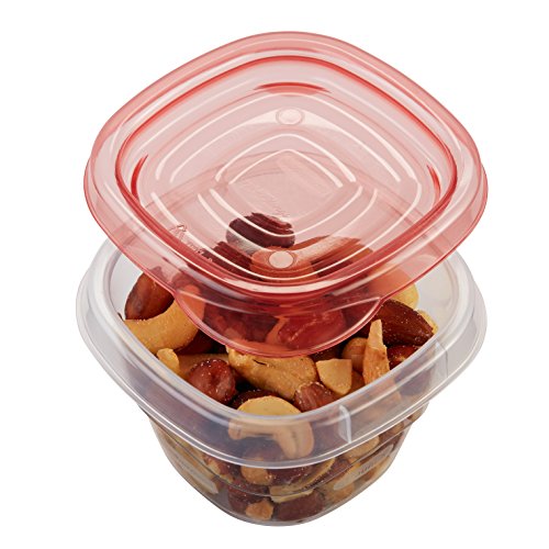 Rubbermaid - Mini Food Storage Containers, (0.5 Cup), (6 Pack)