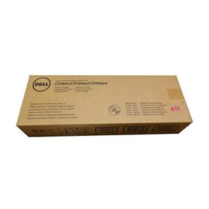 dell 8jhxc toner cartridge c3760n/c3760dn/c3765dnf color laser printer