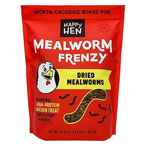 Happy Hen Treats Mealworm Frenzy, 30-Ounce