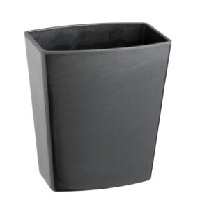 kraftware my earth waste basket, black