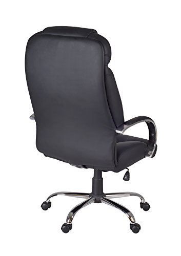 Regency Goliath Big and Tall Swivel Chair, Black