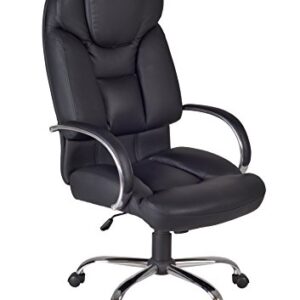 Regency Goliath Big and Tall Swivel Chair, Black