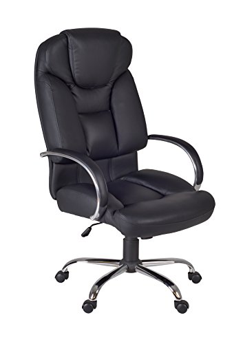 Regency Goliath Big and Tall Swivel Chair, Black