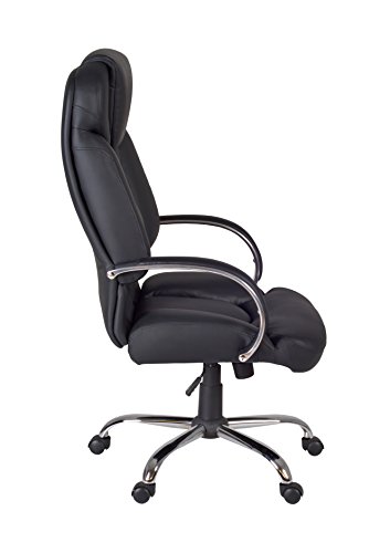 Regency Goliath Big and Tall Swivel Chair, Black