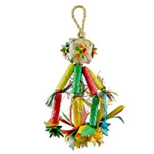 planet pleasures firecracker piñata bird toy, small