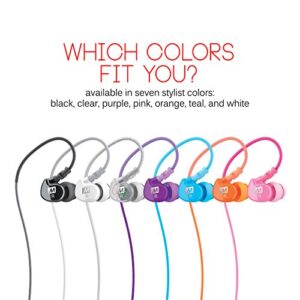 MEE audio Sport-Fi M6 Noise Isolating In-Ear Headphones with Memory Wire (Pink)