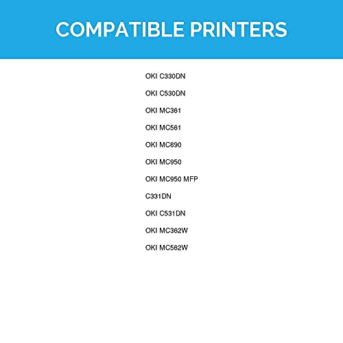 LD Compatible Toner Cartridge Replacement for Okidata 44469702 Type C17 (Magenta)