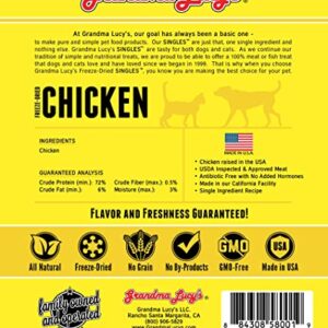 Grandma Lucy's - Singles Chicken Pet Treats – 3.5Oz