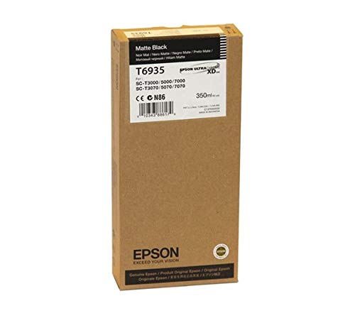 Epson Matte Black Ultra Chrome XD Ink Cartridge, 350 ml (T693500)