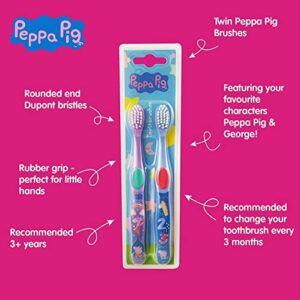 Peppa Pig Toothbrush Twin Pack - Colour May Vary