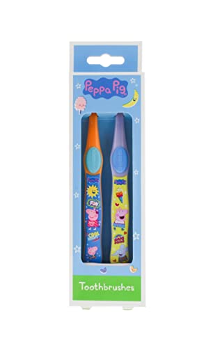 Peppa Pig Toothbrush Twin Pack - Colour May Vary