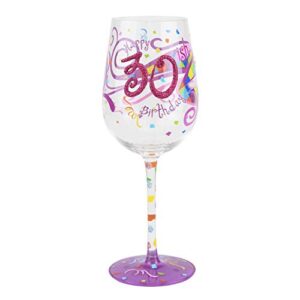 30-ish birthday wine glass – unique gift ideas for wine lovers