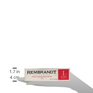 Rembrandt Intense Stain Removal Toothpaste 3.0 Ounce Pack of 2