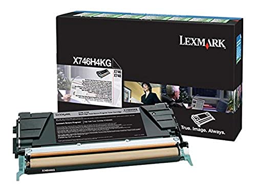 Lexmark X746H4KG X746 X748 Toner Cartridge (Black) in Retail Packaging